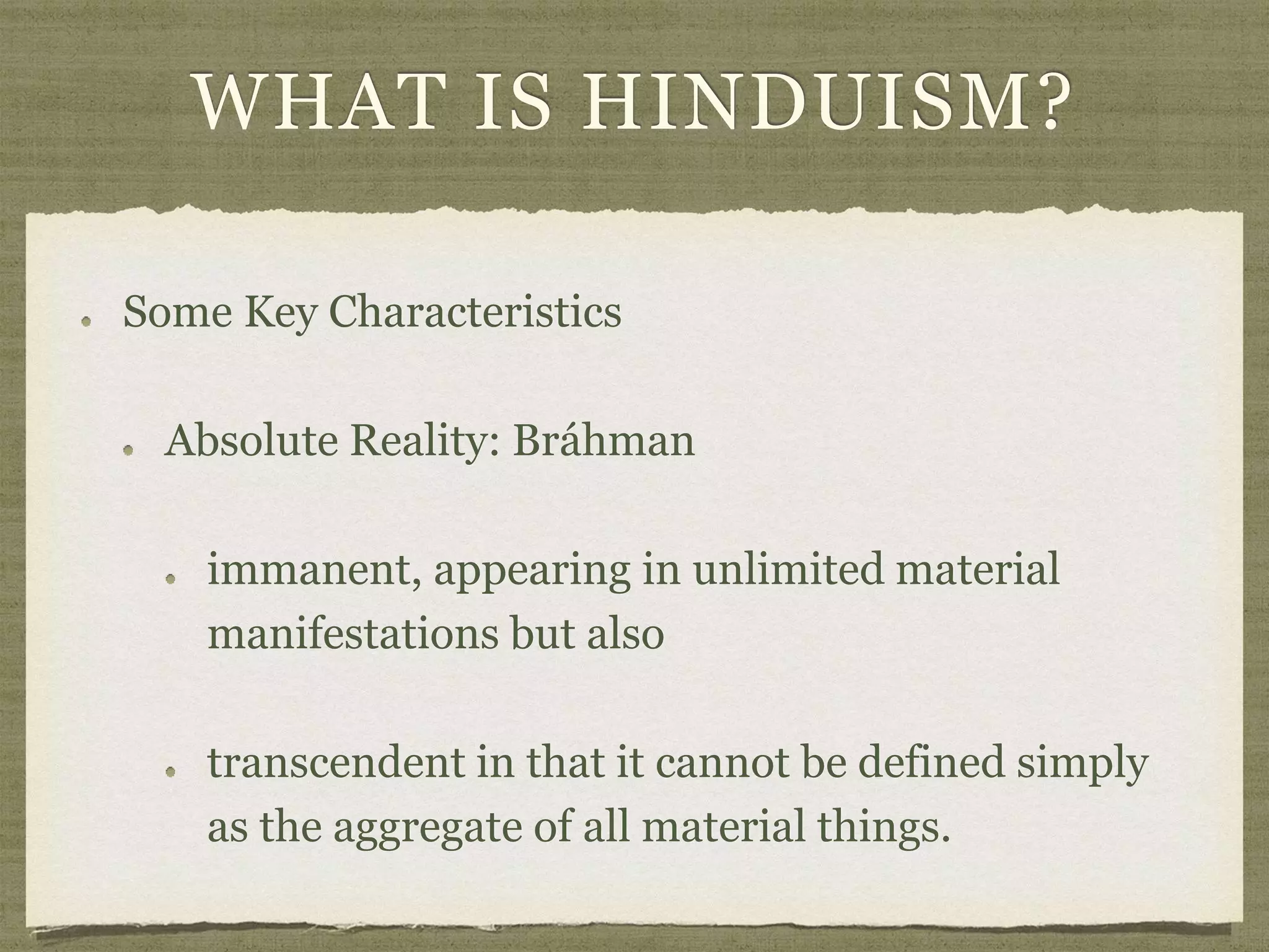 World religions hinduism | PPTX