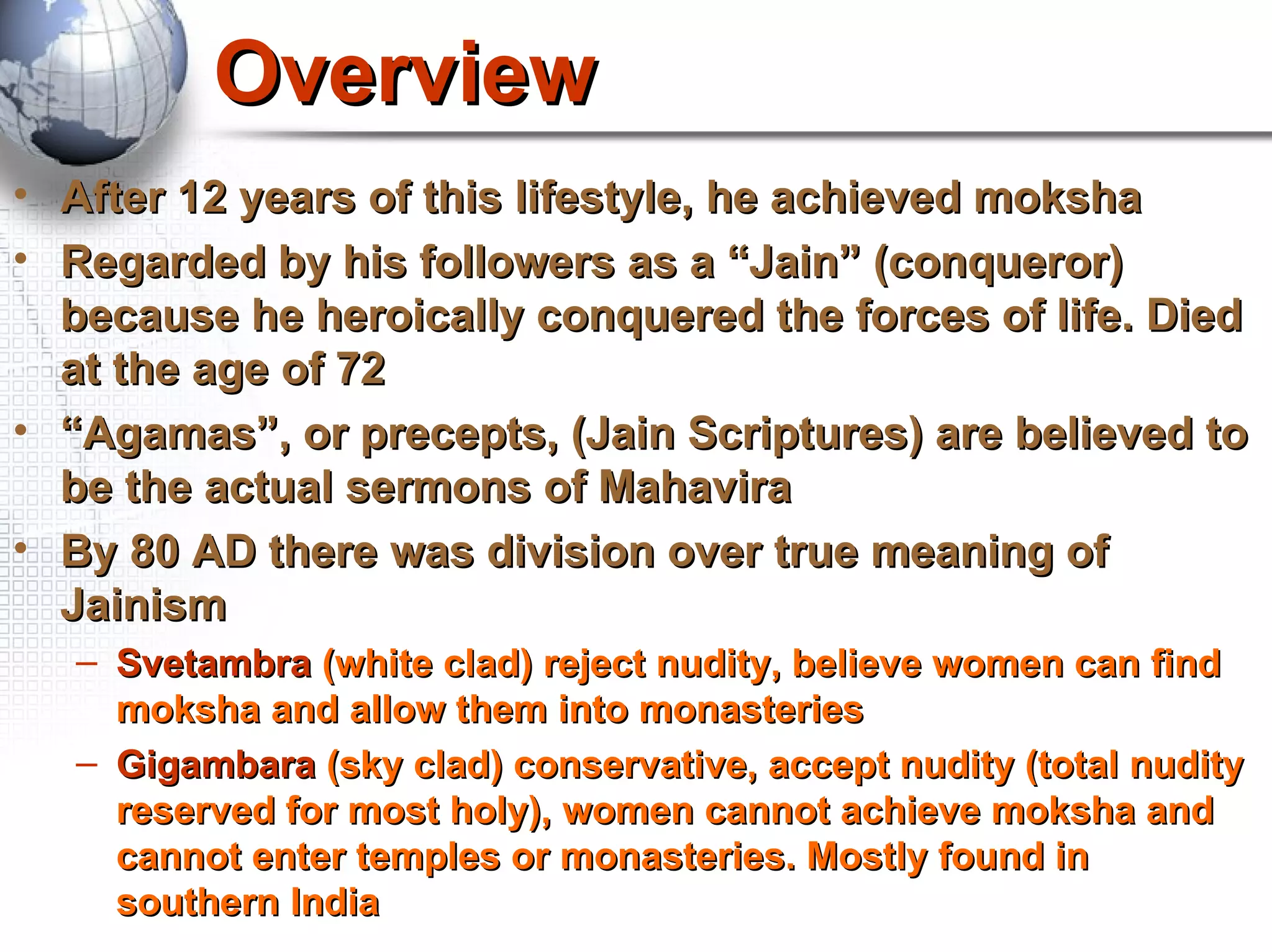 World religions jainism | PPT