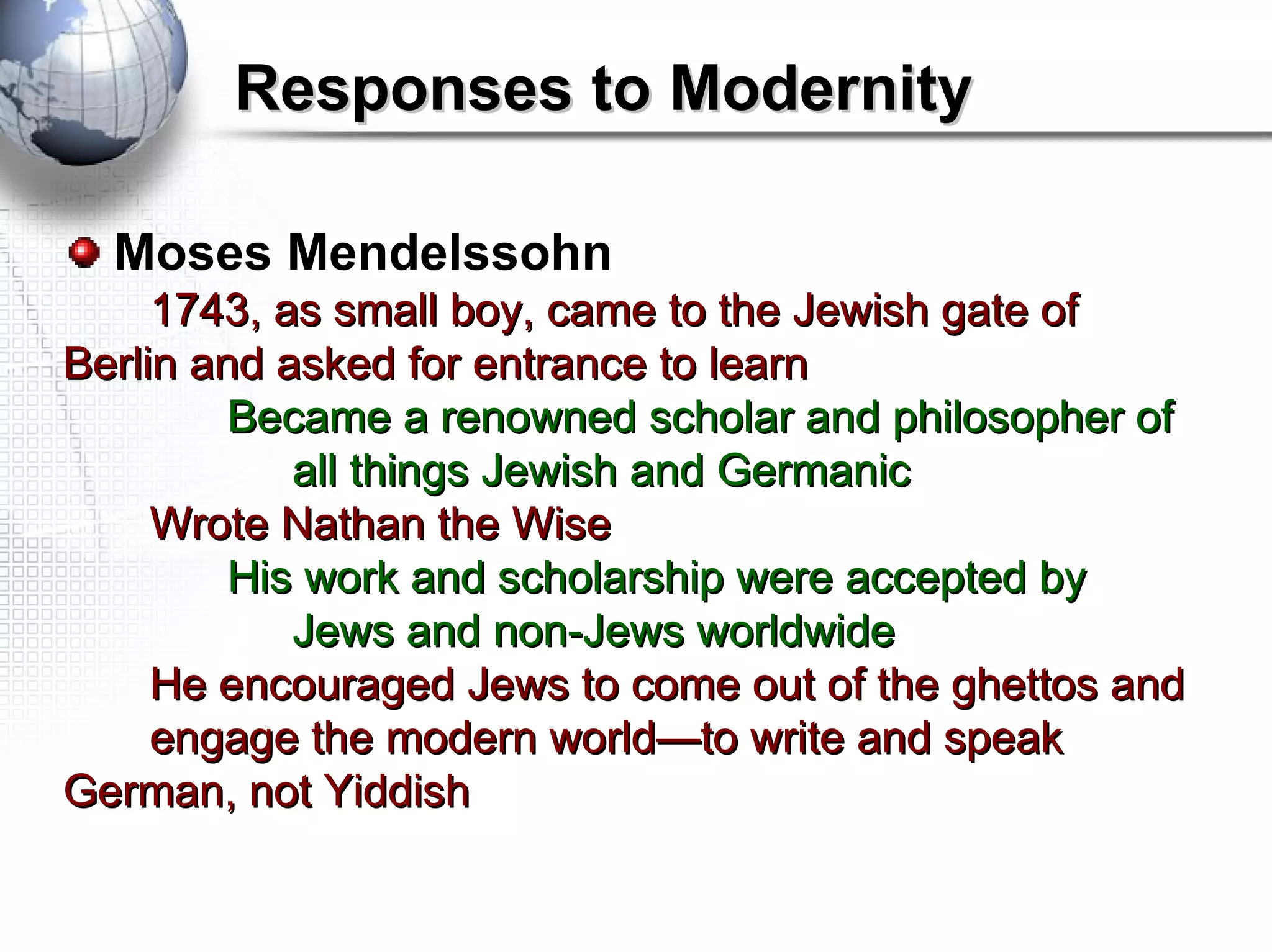 World religions judaism | PPT