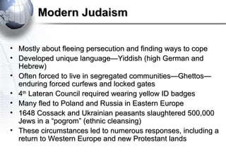 World religions judaism | PPT