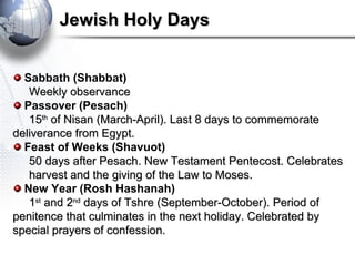 World religions judaism | PPT