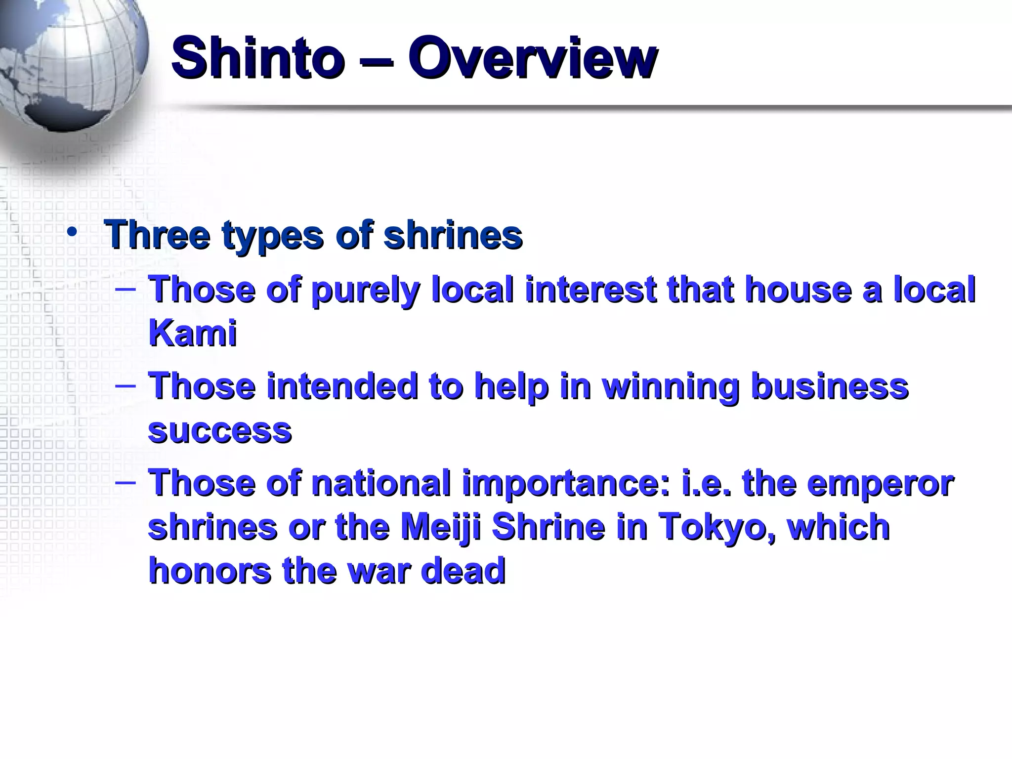 World religions shinto & japan | PPT