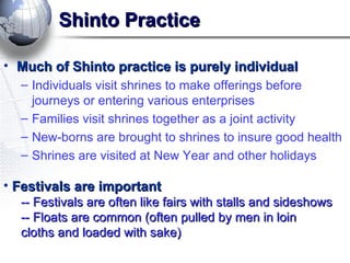 World religions shinto & japan | PPT