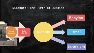 World religions week 4 judaism | PPTX