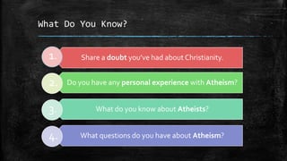 World Religions - Atheism | PPTX