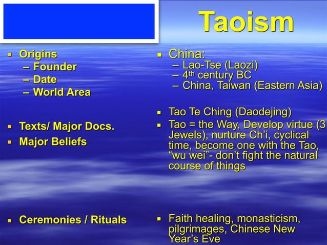 World religions Part four | PPT