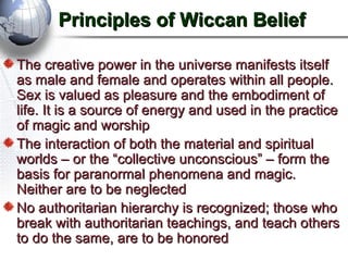 World religions wicca | PPT