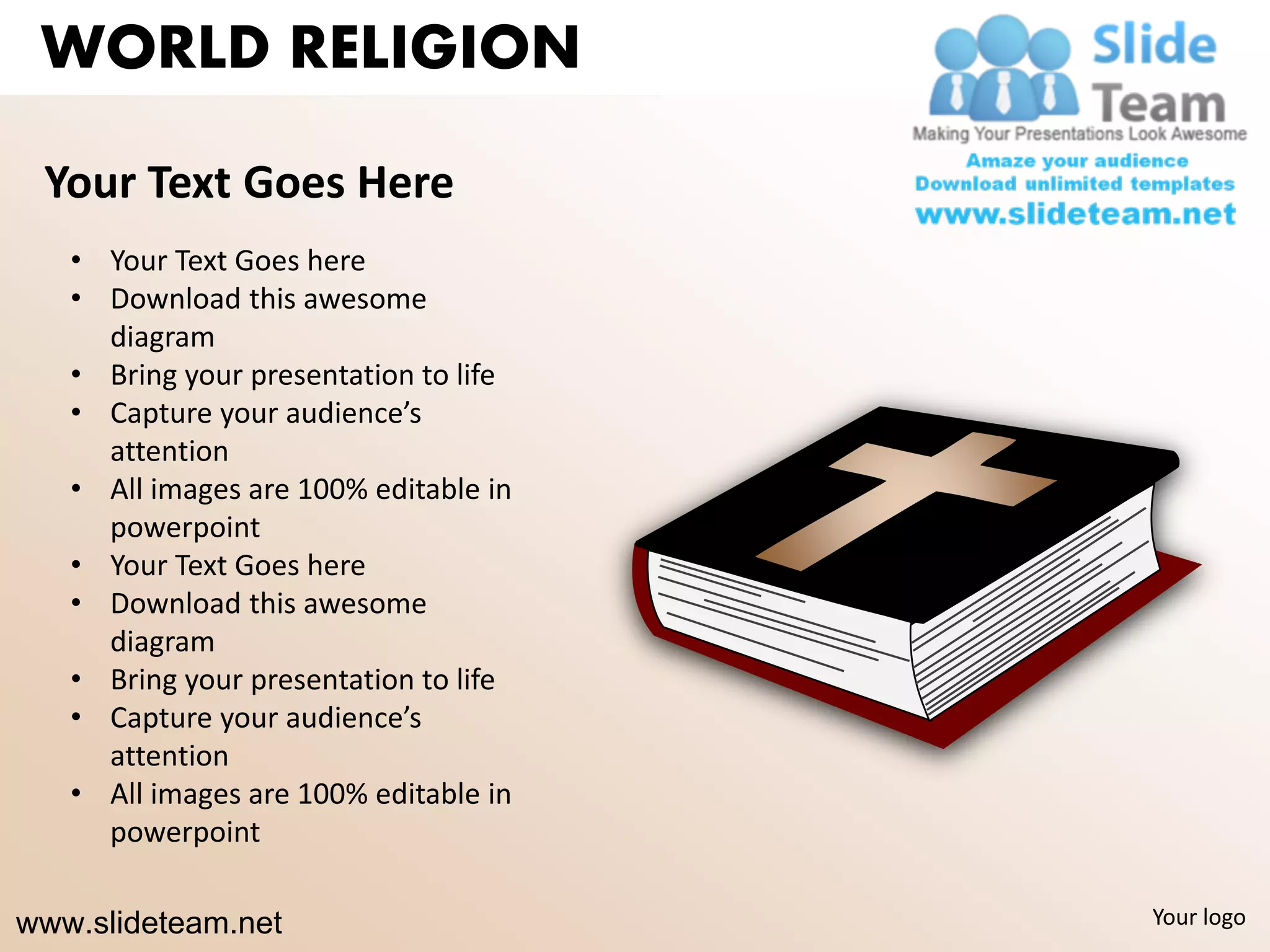 World religion taoism islam sikhism shinto powerpoint ppt templates. | PPT
