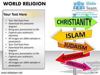 World religion taoism islam sikhism shinto powerpoint presentation ...
