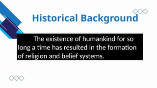 Intro to World Religion Lesson 2 Origin of World Religions | PPTX