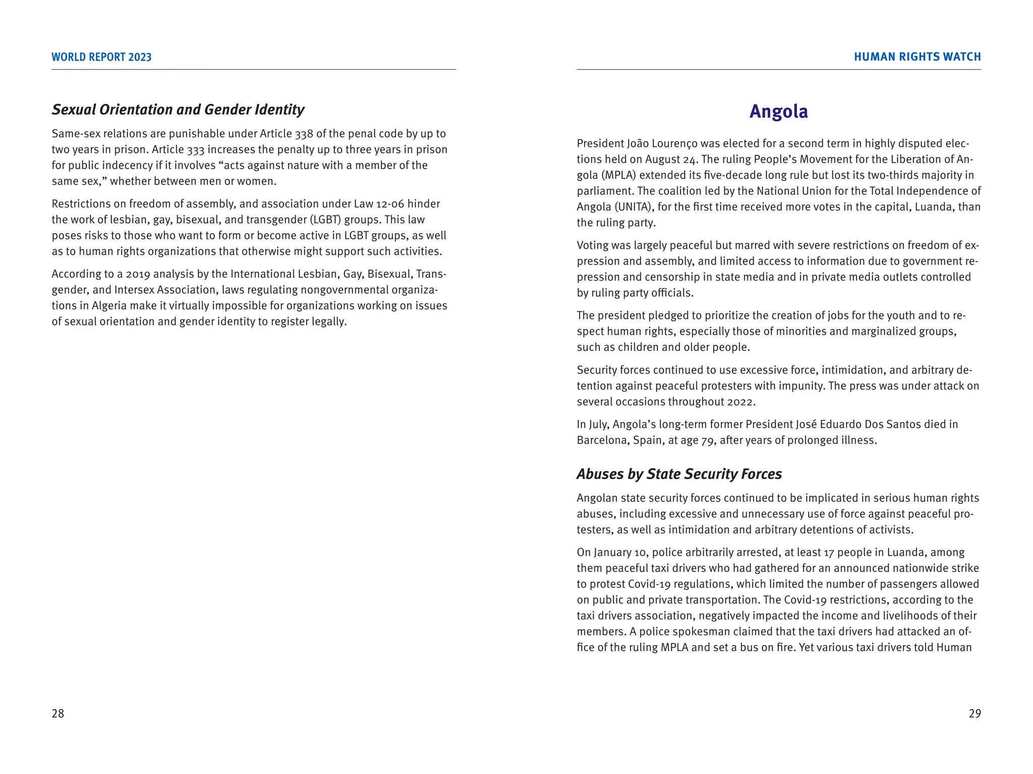 Human Rights Watch: World Report 2023 | PDF | War and Conflicts