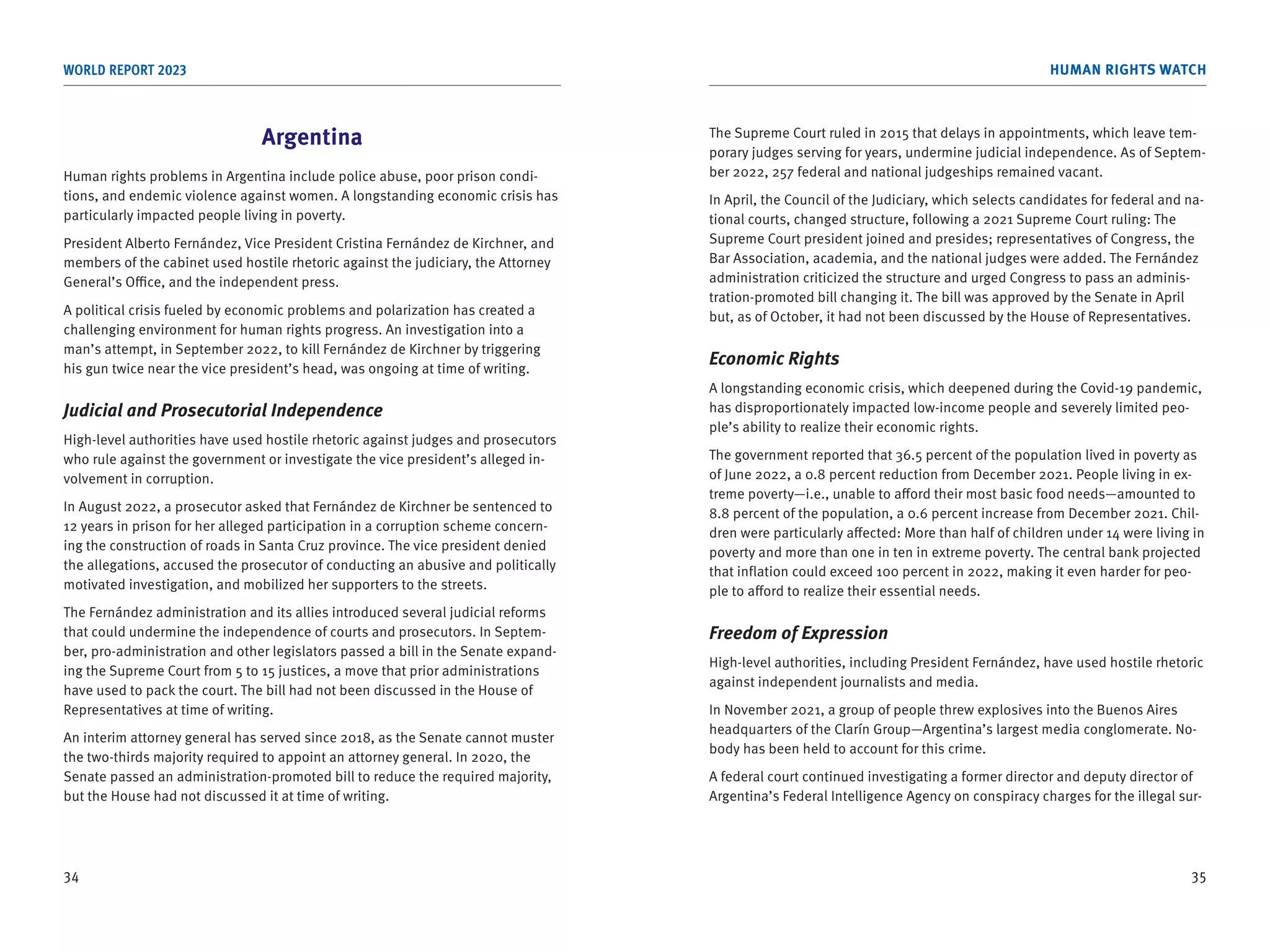 Human Rights Watch: World Report 2023 | PDF | War and Conflicts