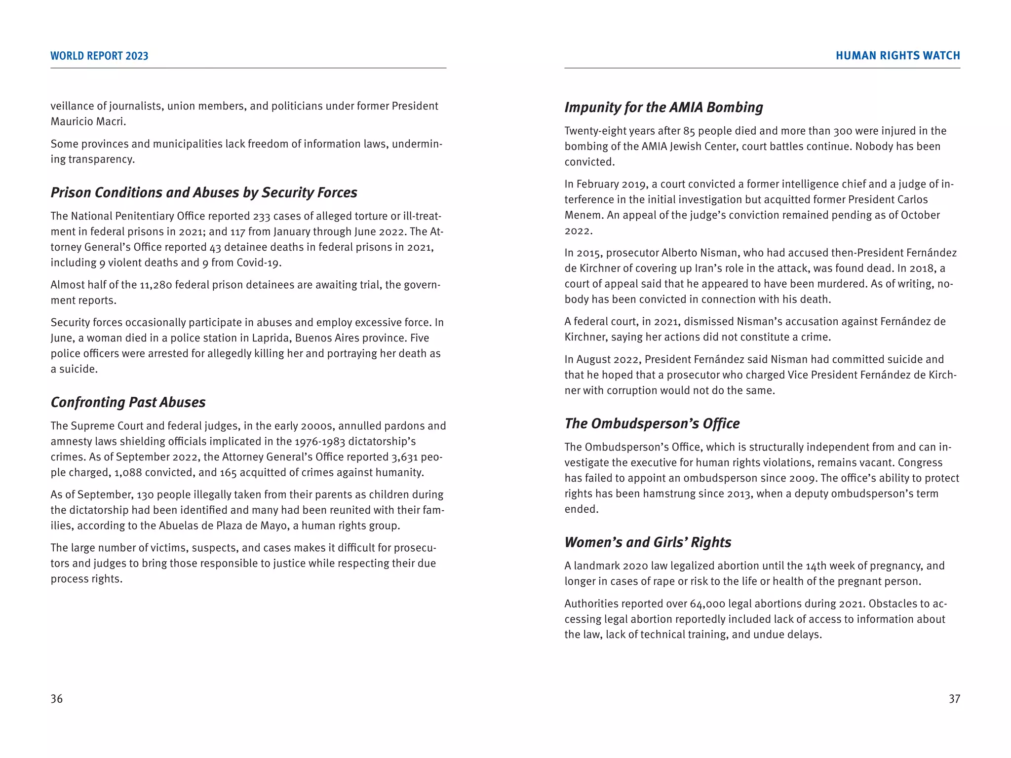 Human Rights Watch: World Report 2023 | PDF
