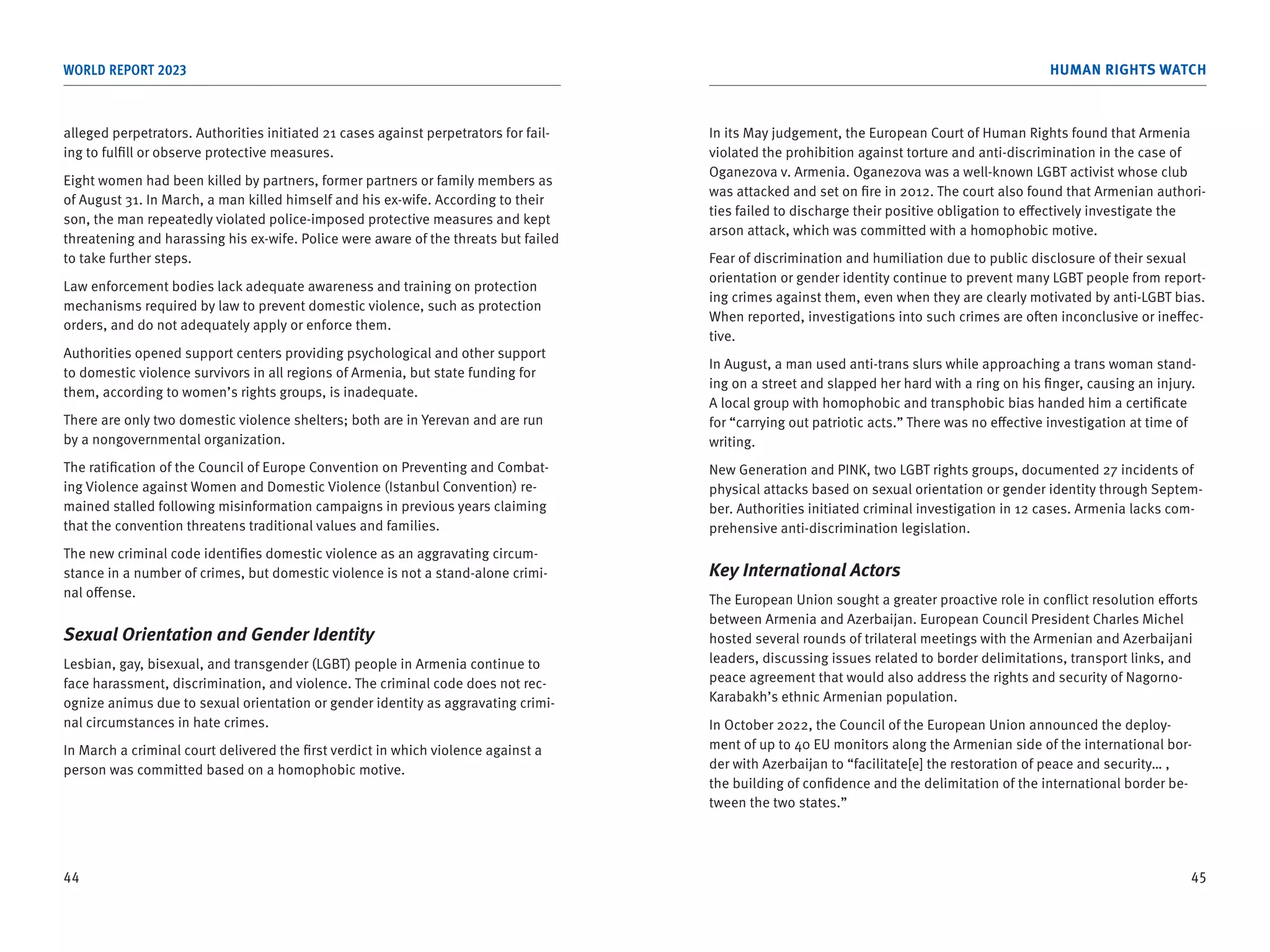 Human Rights Watch: World Report 2023 | PDF