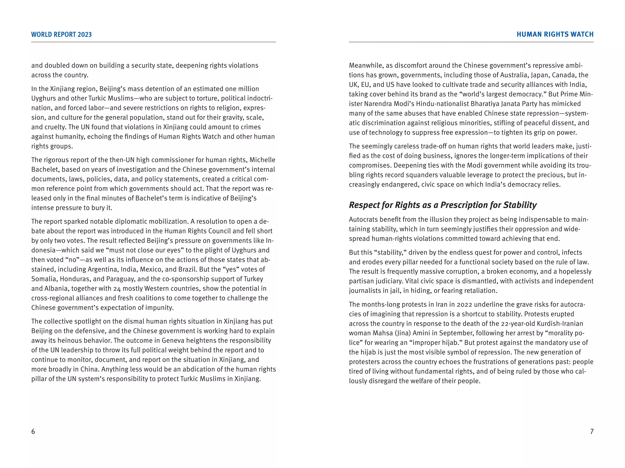 Human Rights Watch: World Report 2023 | PDF | War and Conflicts