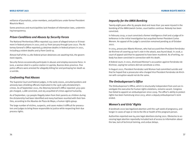 Human Rights Watch: World Report 2023 | PDF | War and Conflicts