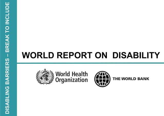 World report on disability | PPT