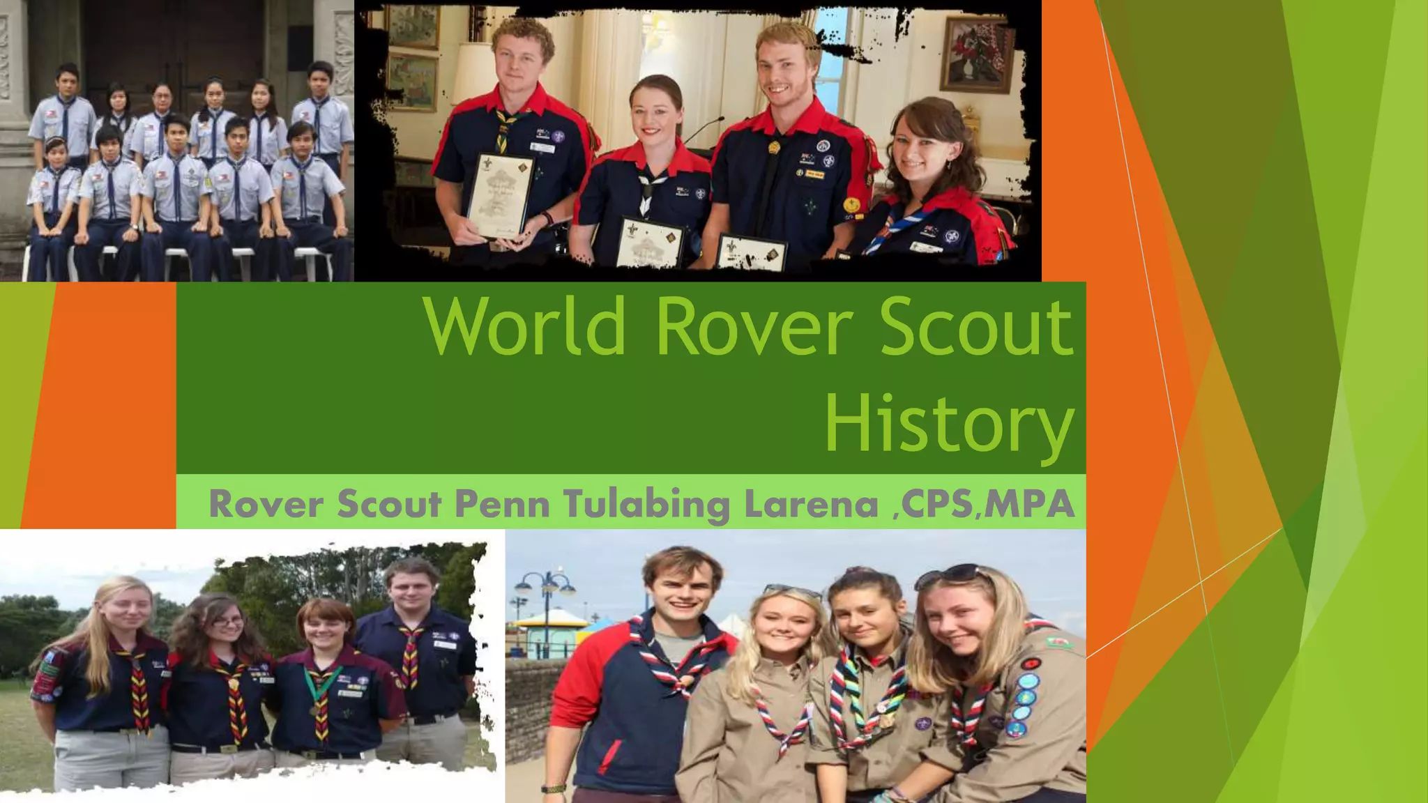 World Rover Scouting History | PPTX