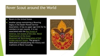 World Rover Scouting History | PPTX