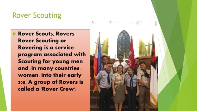 World Rover Scouting History | PPTX | Outdoor Attractions | Attractions