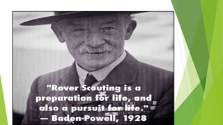 World Rover Scouting History | PPTX