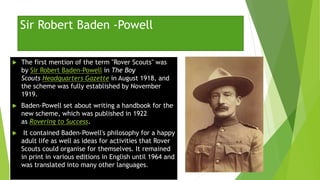 World Rover Scouting History | PPTX