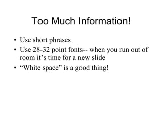 Worlds Worst PowerPoint | PPT