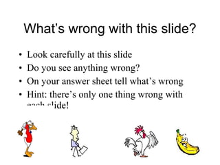 Worlds Worst PowerPoint | PPT