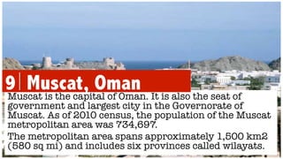 World’s 10 Cheapest Cities | PDF | Asia Travel | Travel Locations