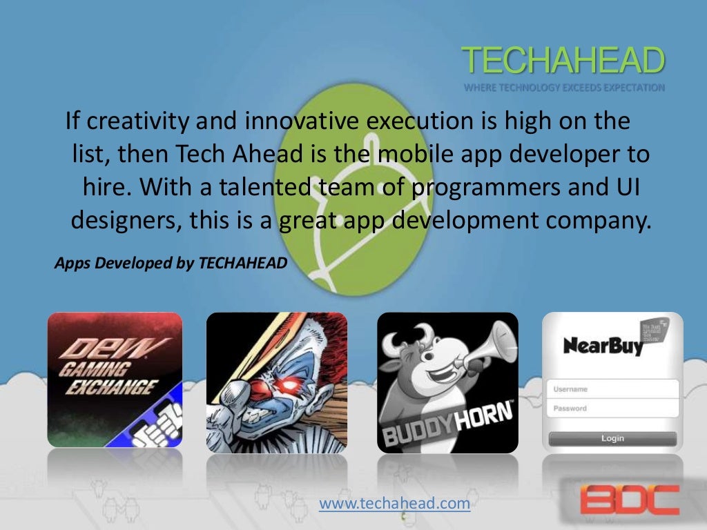 Top Android Application Development Companies 2013