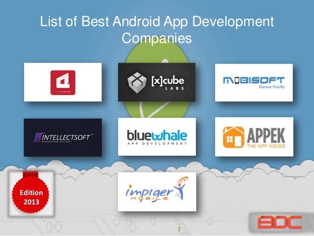 Top Android Application Development Companies 2013