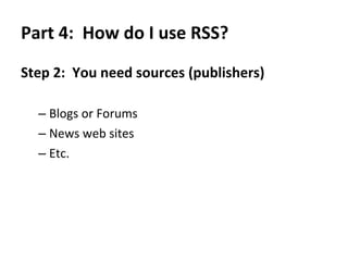 World’s best rss explanation | PPT