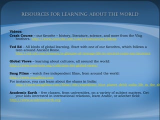 Worldschooling - Teens | PPT