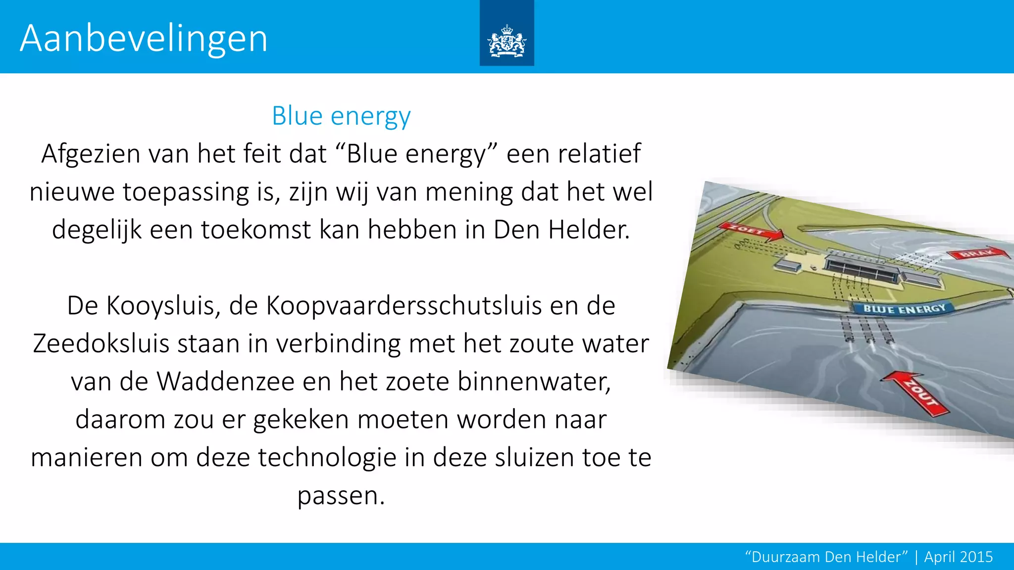 Eindpresentatie - Onderzoek "Duurzaam Den Helder" | PPTX