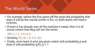 World Series Problem | PPTX