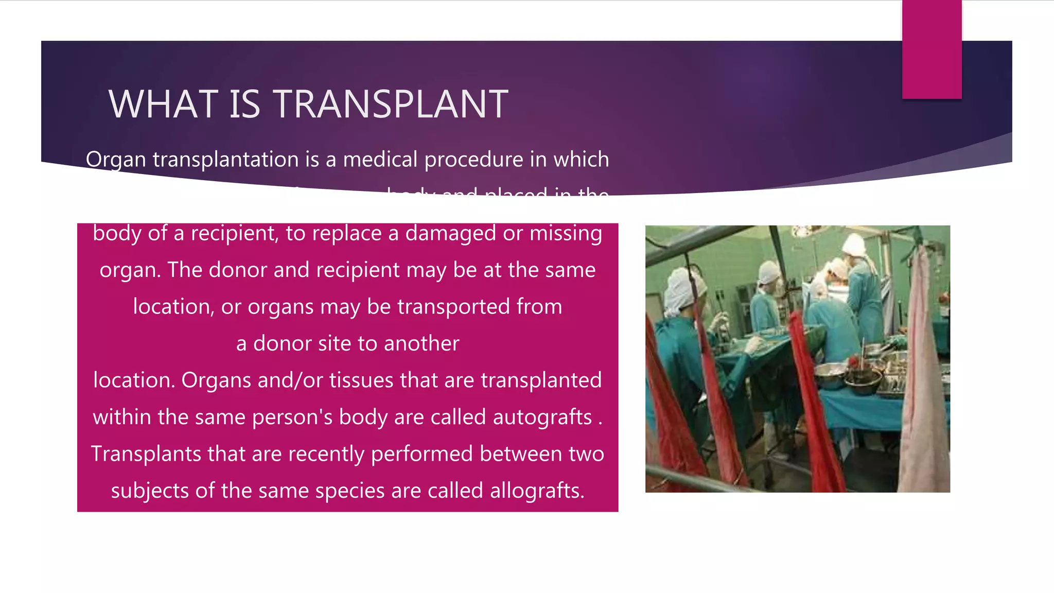 World’s first human head transplantation | PPTX