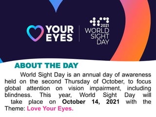 World Sight Day - Unfolding The Theme | PPTX