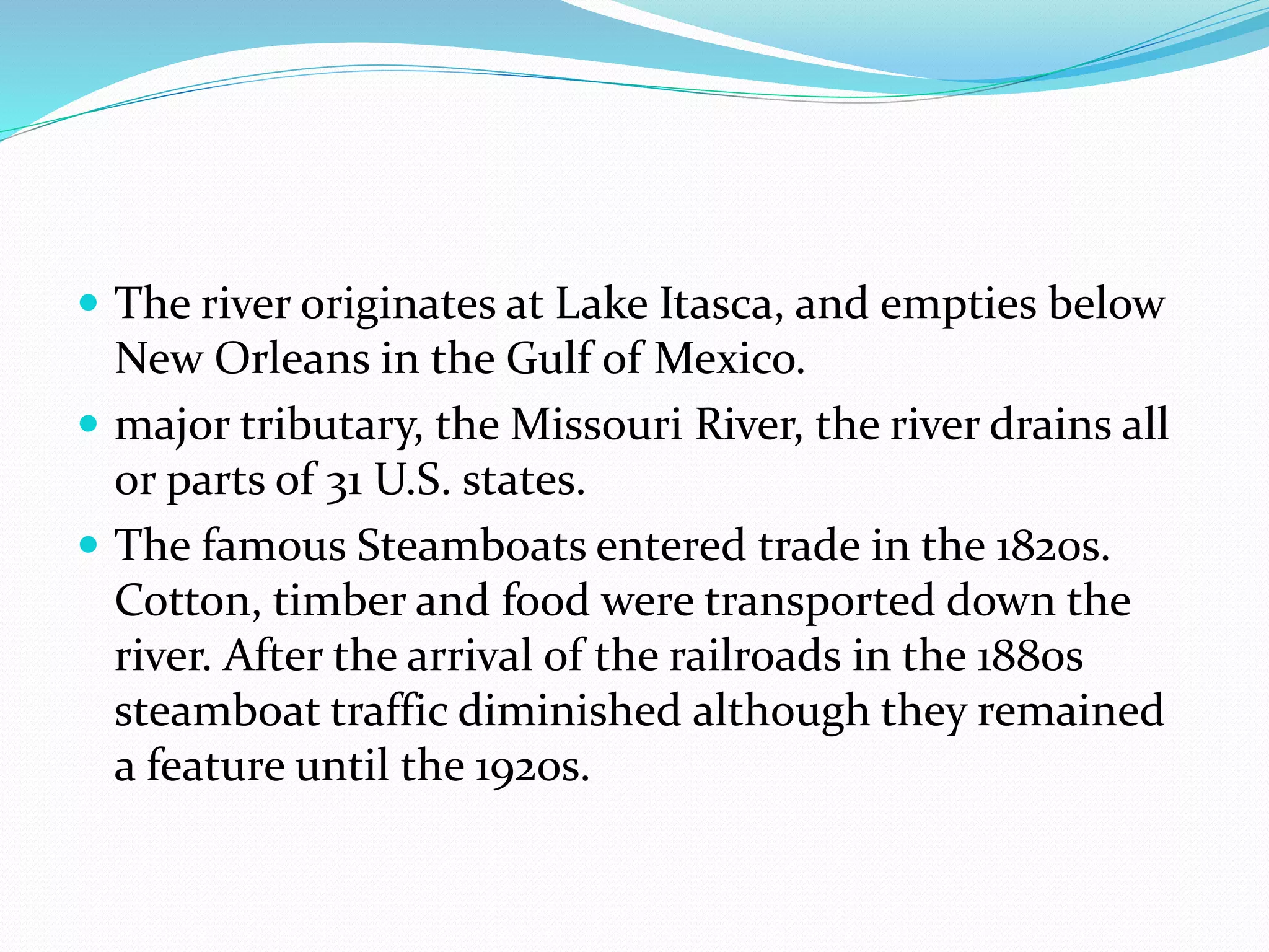 World’s important rivers | PPTX