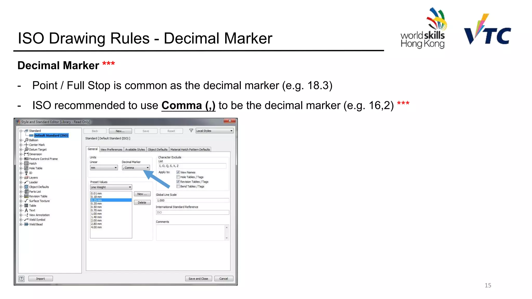 Introduction of ISO standards for technical engineering drawing | PPTX