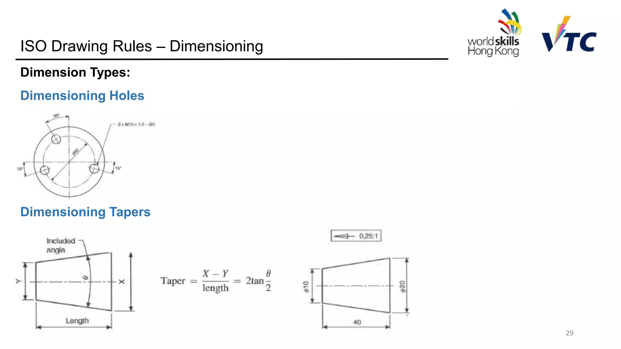 Introduction of ISO standards for technical engineering drawing | PPTX