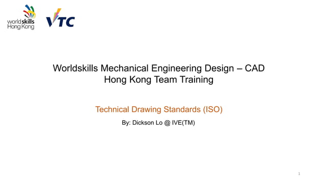 Introduction of ISO standards for technical engineering drawing | PPTX | 3-D Graphics | Computer ...