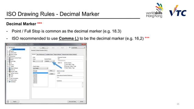 Introduction of ISO standards for technical engineering drawing | PPTX ...