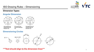 Introduction of ISO standards for technical engineering drawing | PPTX