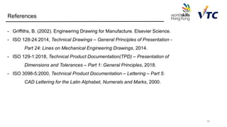 Introduction of ISO standards for technical engineering drawing | PPTX