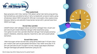 materi mengenai gangguan tidur dan world sleep day | PPT