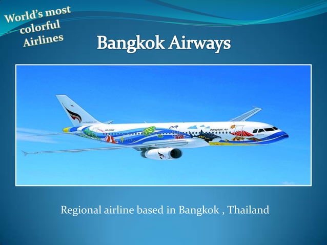 World's most colorful airlines | PPTX