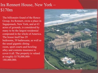 Worlds most expensive homes | PPT