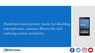 World's Most Secure Privacy Phones | PPT