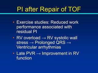 Tetralogy of fallot-Pumlmonary valve preservation | PPT