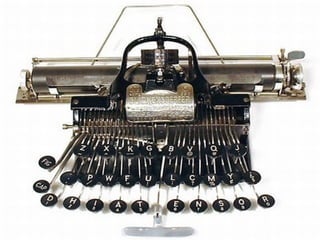 Worlds oldest typewriters | PPT